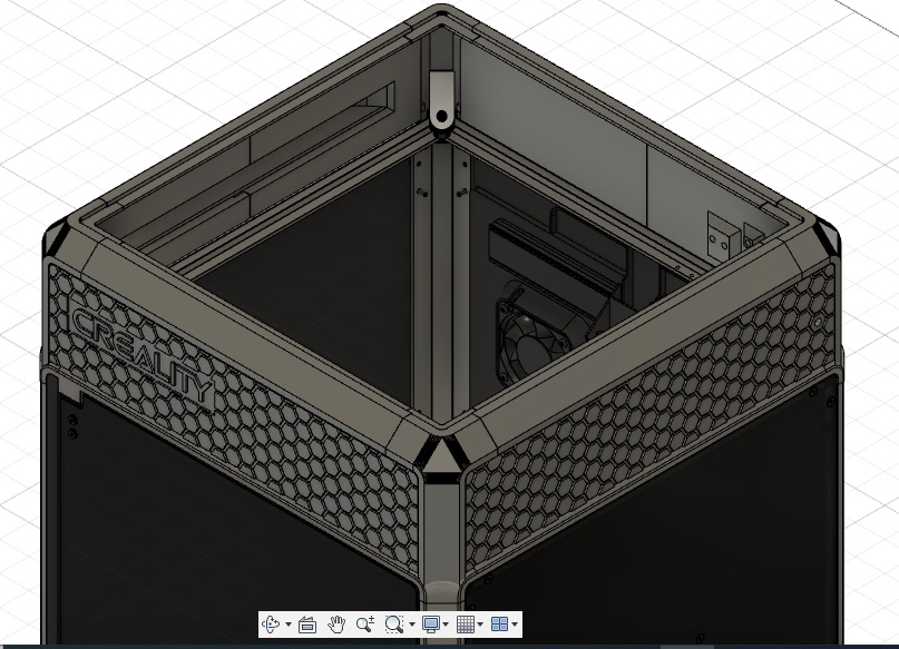 Creality K1 / K1C Single Body Riser Remix 36mm longer. by resimkulubu ...