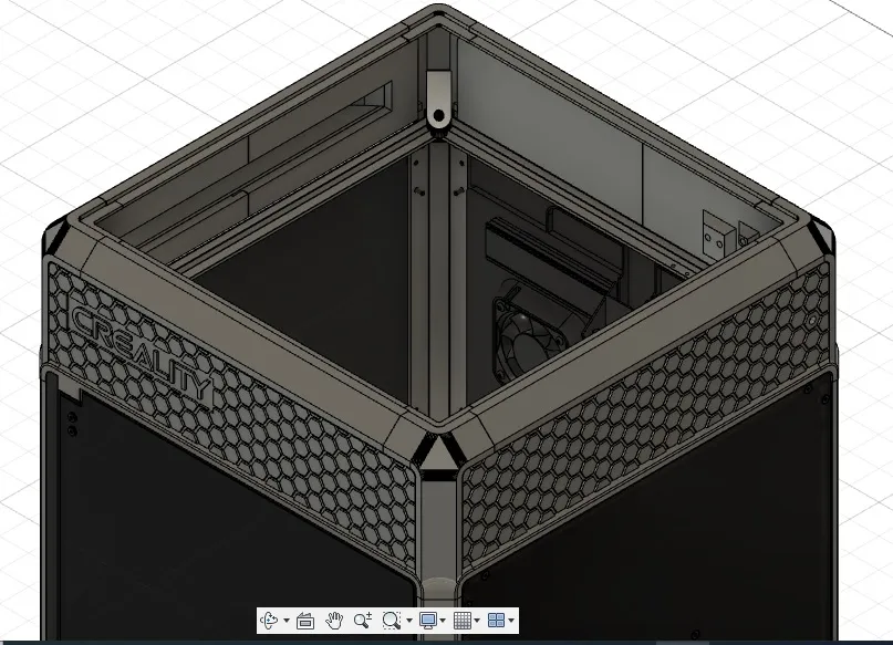 Creality K1 / K1C Single Body Riser Remix 36mm longer. by resimkulubu ...