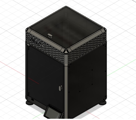 Creality K1 / K1C Single Body Riser Remix 36mm longer. by resimkulubu ...