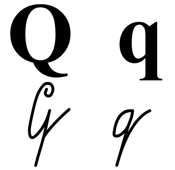 Simple letter Qq by Nina Máčová | Download free STL model | Printables.com