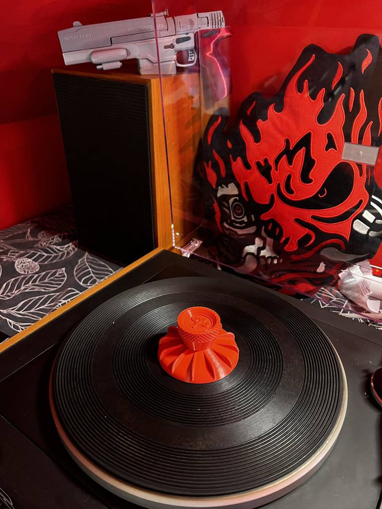 Customizable turntable clamp by Pavel Kos | Download free STL model ...