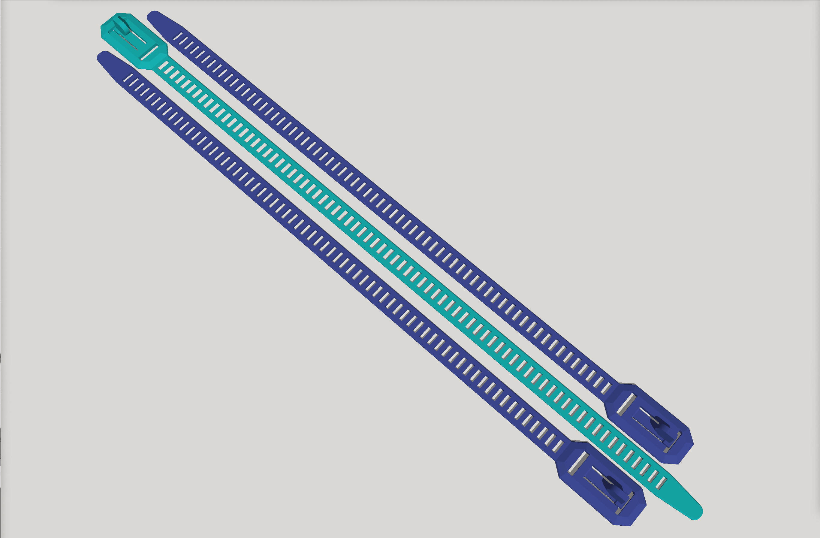 Improved, new, reusable zip ties! 4 lengths to choose from, batches ...