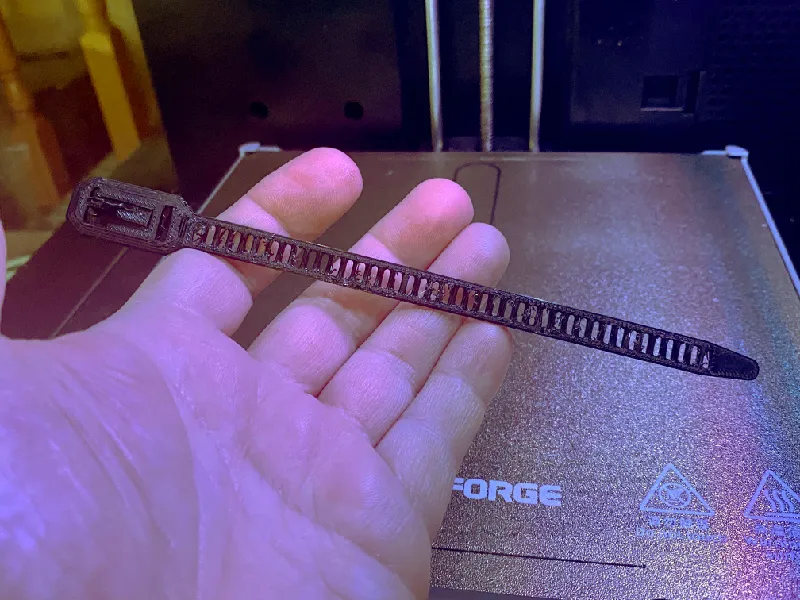 Improved, new, reusable zip ties! 4 lengths to choose from, batches ...