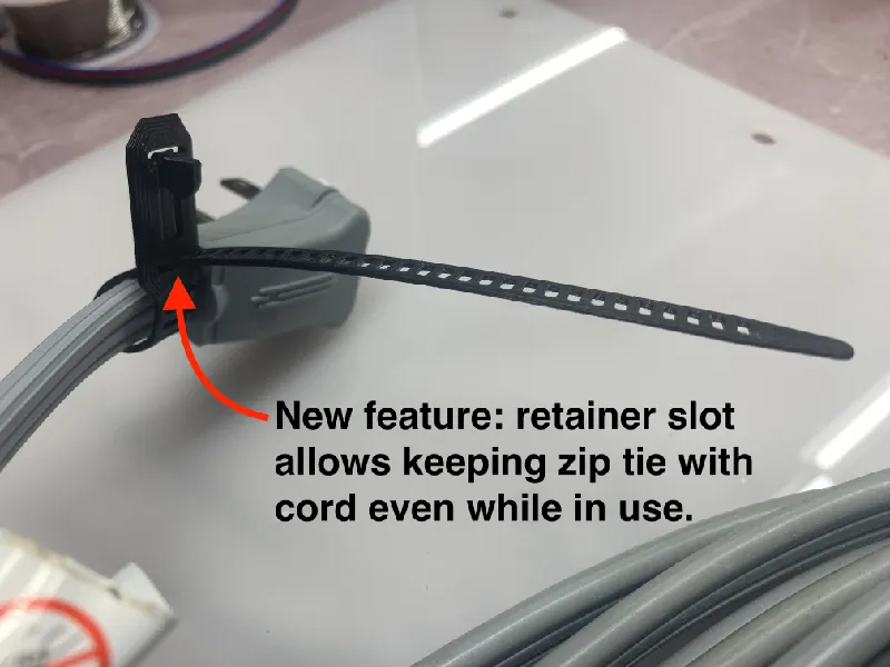 Improved, new, reusable zip ties! 4 lengths to choose from, batches ...