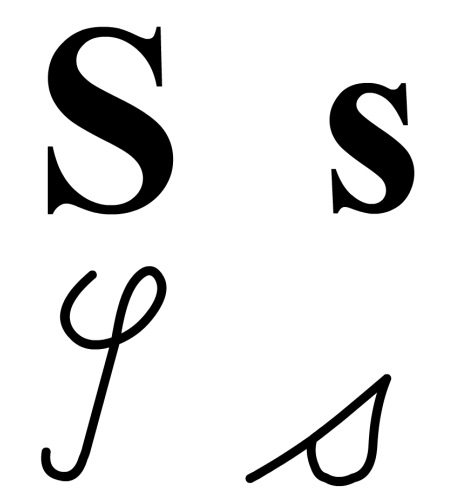 Simple letter Ss by Nina Máčová | Download free STL model | Printables.com