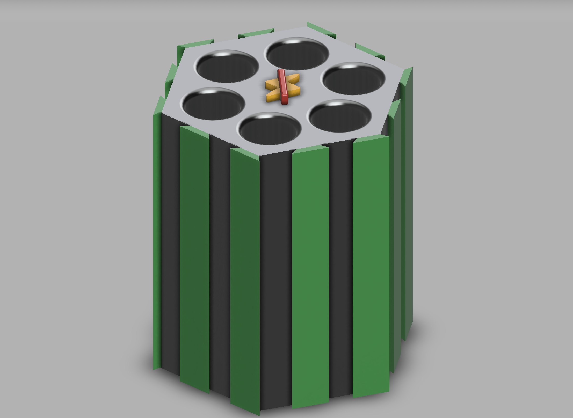 Modular-Storage | Battery-Compartment by Ibi | Download free STL model ...