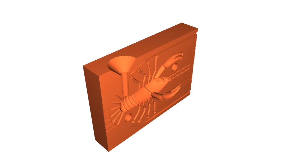 Relax Crawfish Bait - Replica & Molds by TomKnox | Download free STL ...