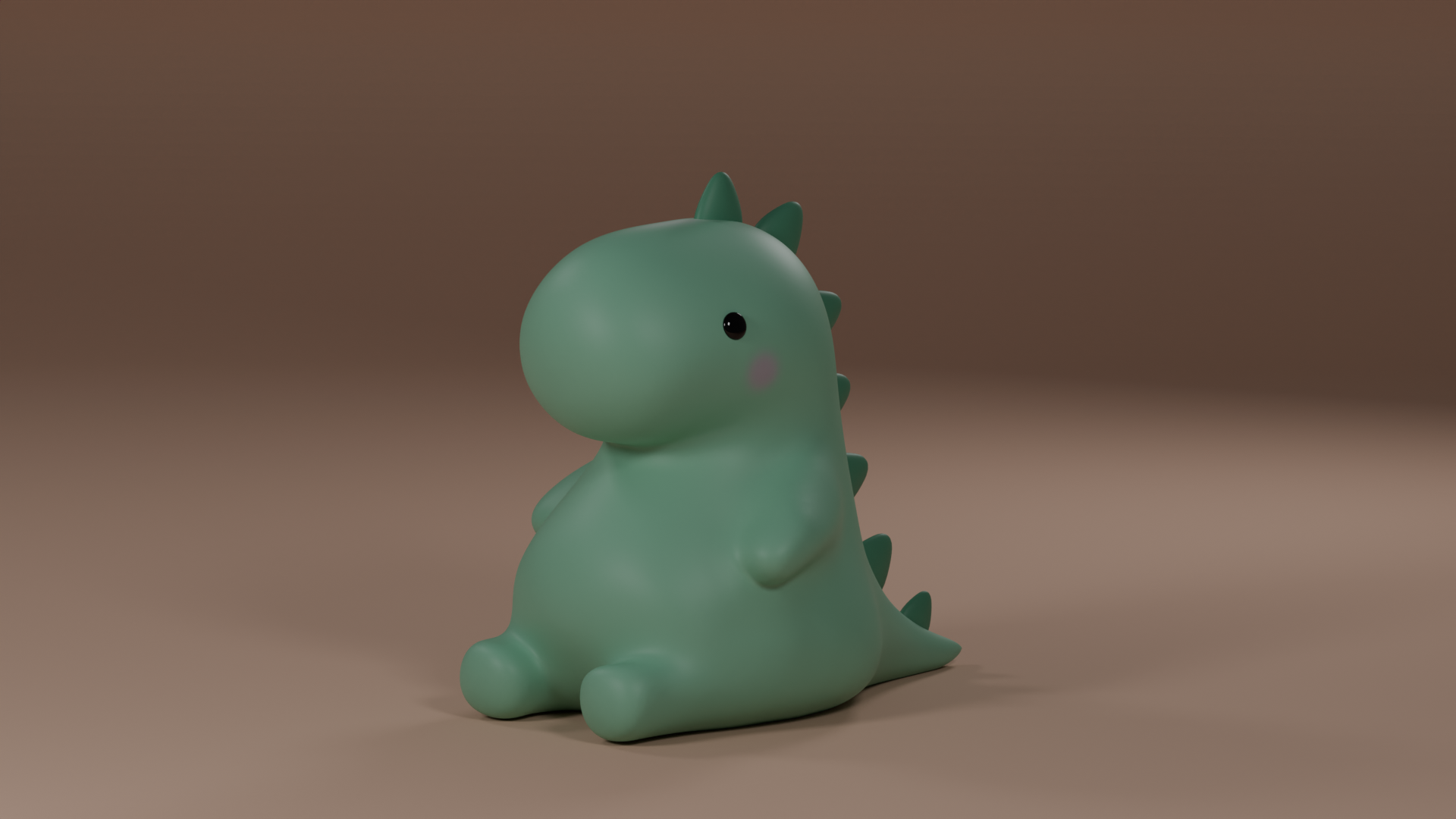 Chubby Dinosaur By Tosse52 Download Free Stl Model