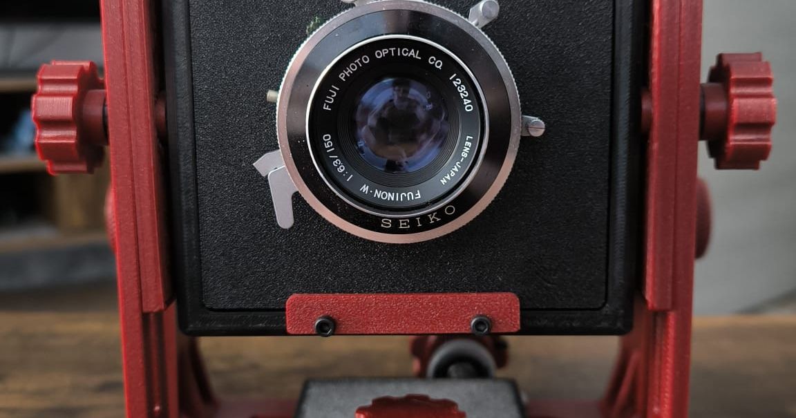 Large format 4x5 field camera by StampaFurba | Download free STL model ...