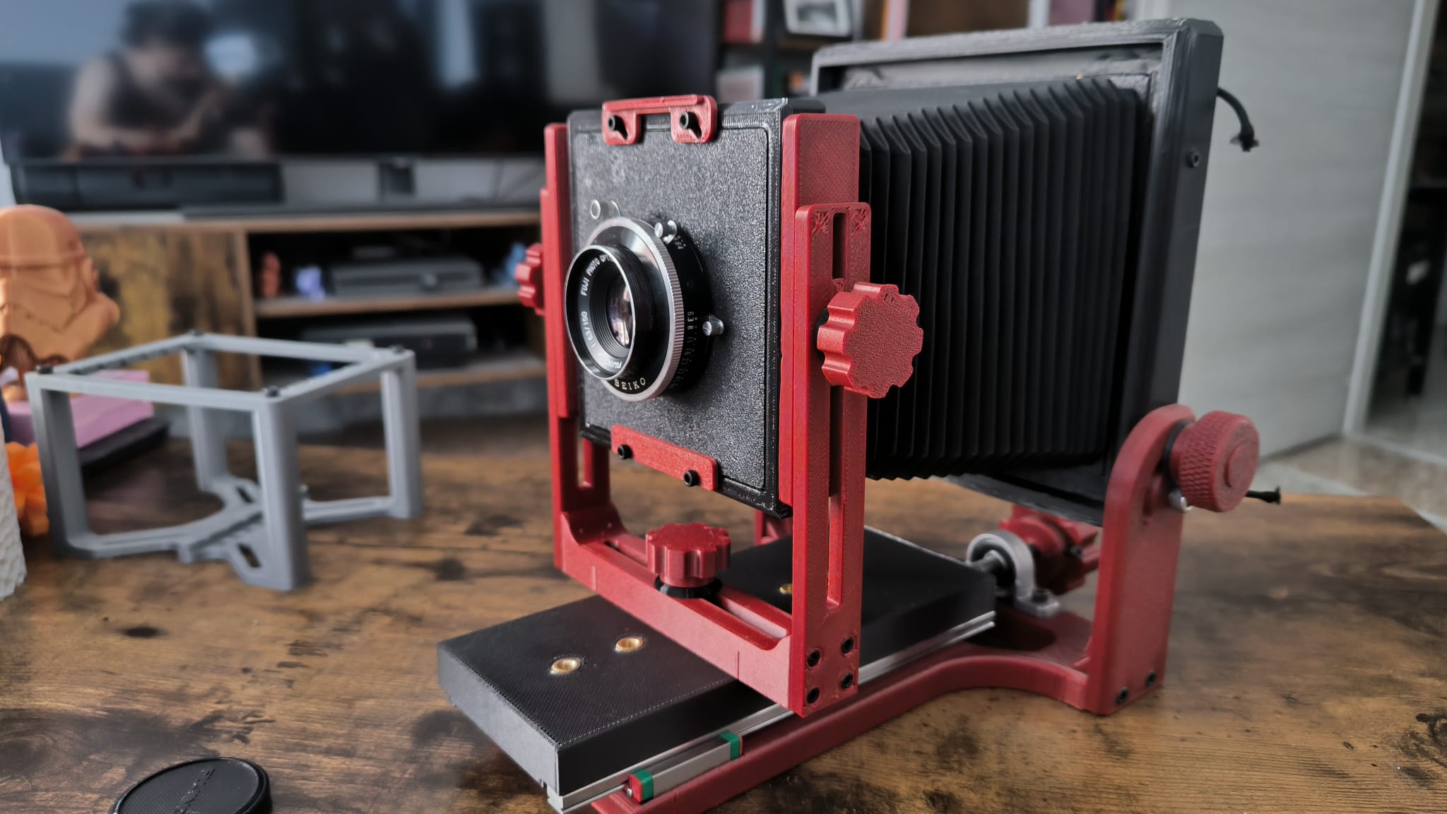Large format 4x5 field camera by StampaFurba | Download free STL model ...