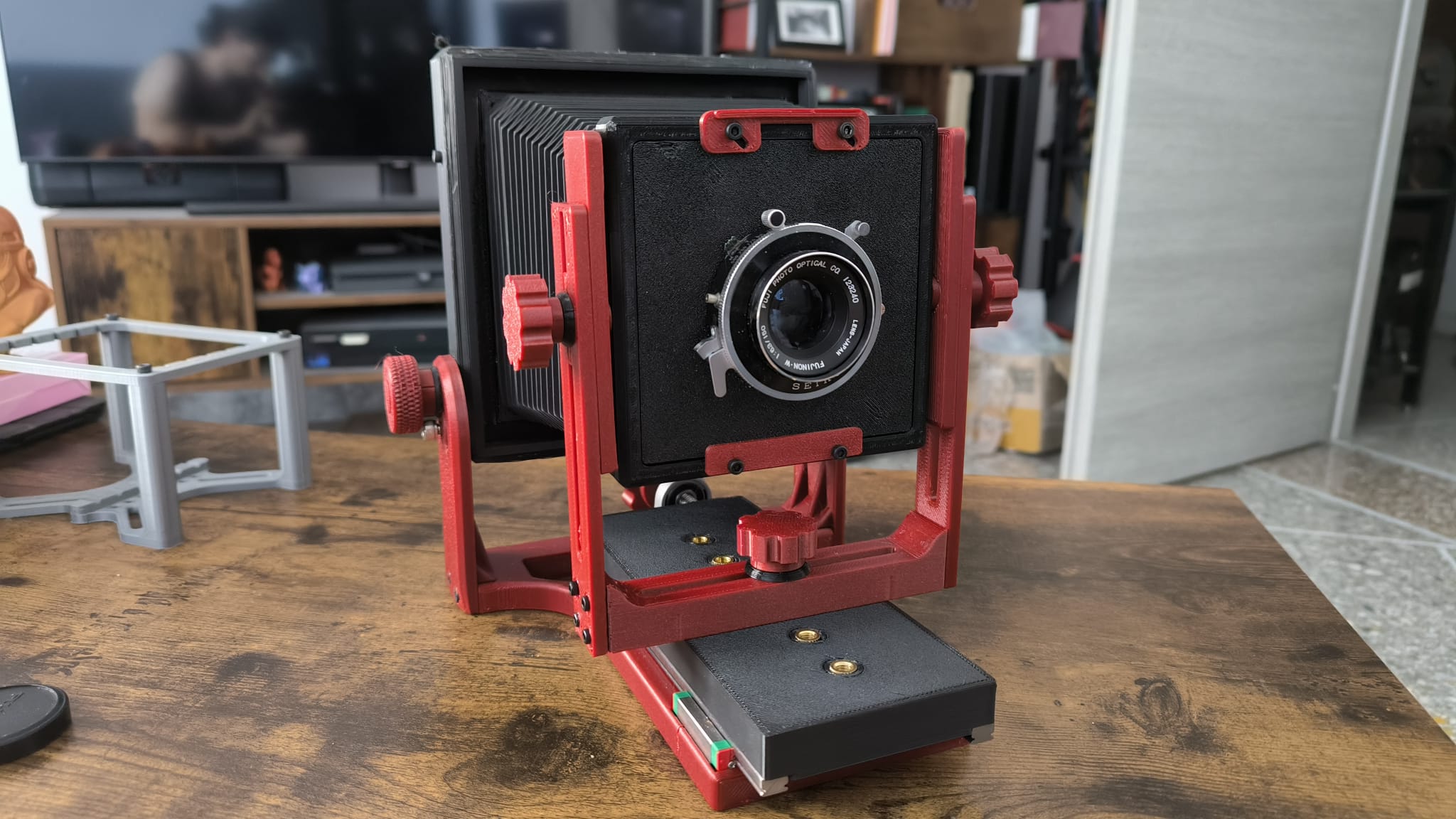 Large format 4x5 field camera by StampaFurba | Download free STL model ...