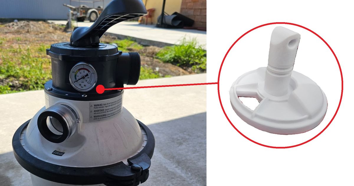 Intex compatible sand filter / pump selector valve by G3ox | Download ...