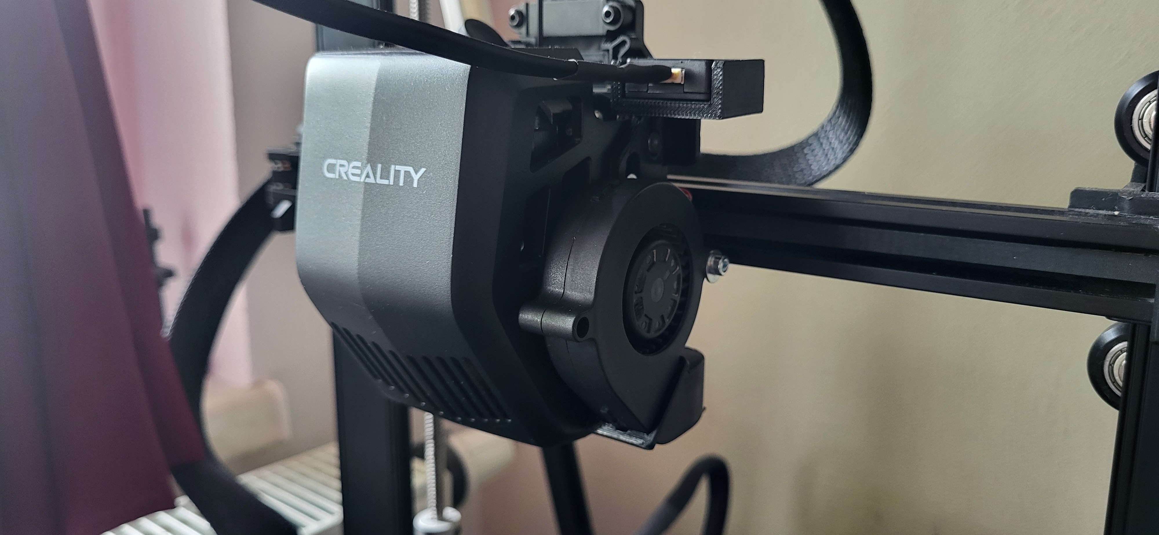 Upgraded 5015 fan for original cover ender 3 v3 SE and nebula sensor by ...