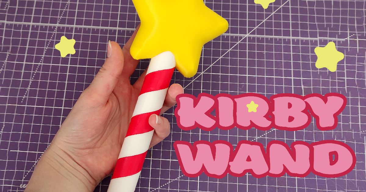 Kirby Star Rod by Birbs_Cosplay | Download free STL model | Printables.com