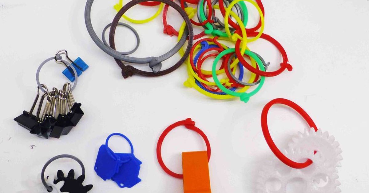 Customizable locking Storage rings by AlwaysTinkering | Download free ...