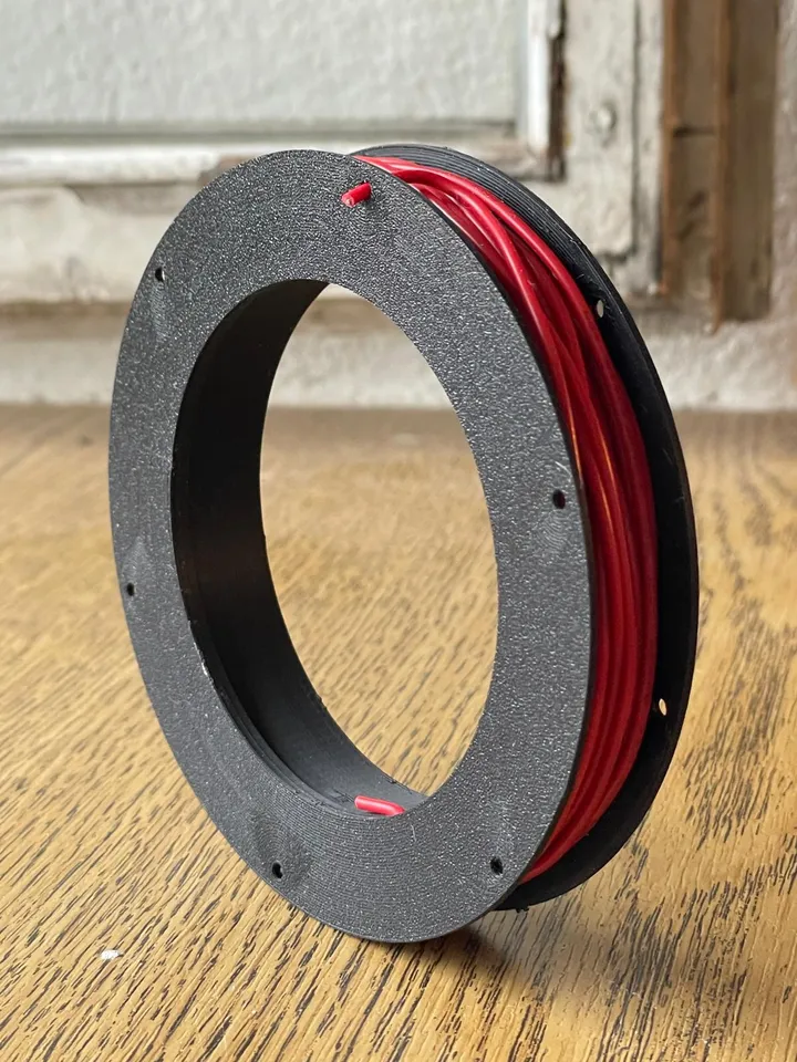 Simple Wire Spool by Zo | Download free STL model | Printables.com