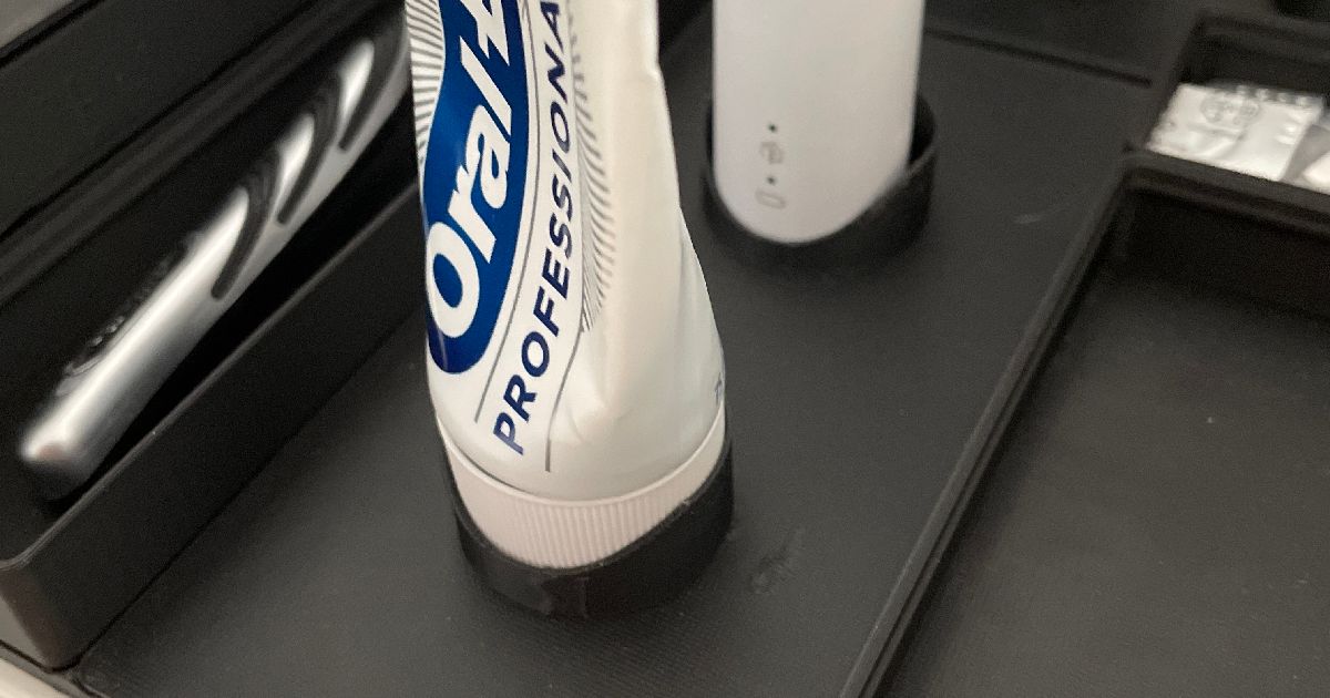 Gridfinity Toothbrush / Toothpaste Holder by gamer___r | Download free ...