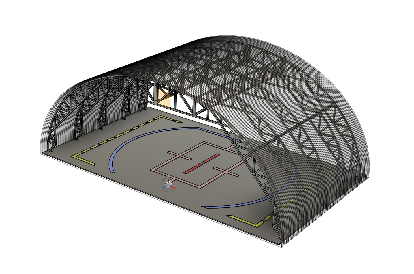 1:72 Hangar for airplane model kit by tgirao | Download free STL model ...