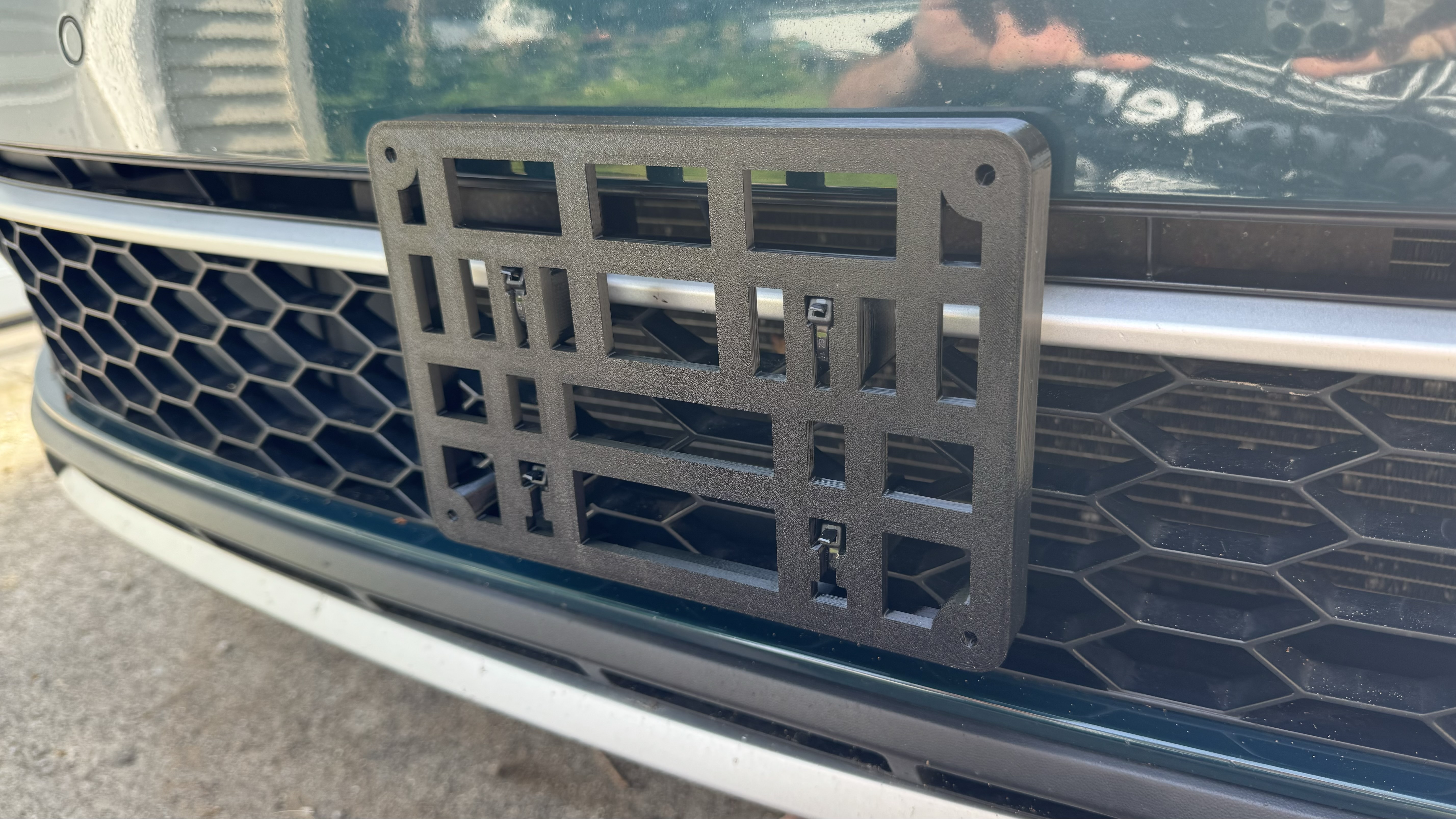 2018 Volkswagen Golf Alltrack Front License Plate Bracket by ross549 ...