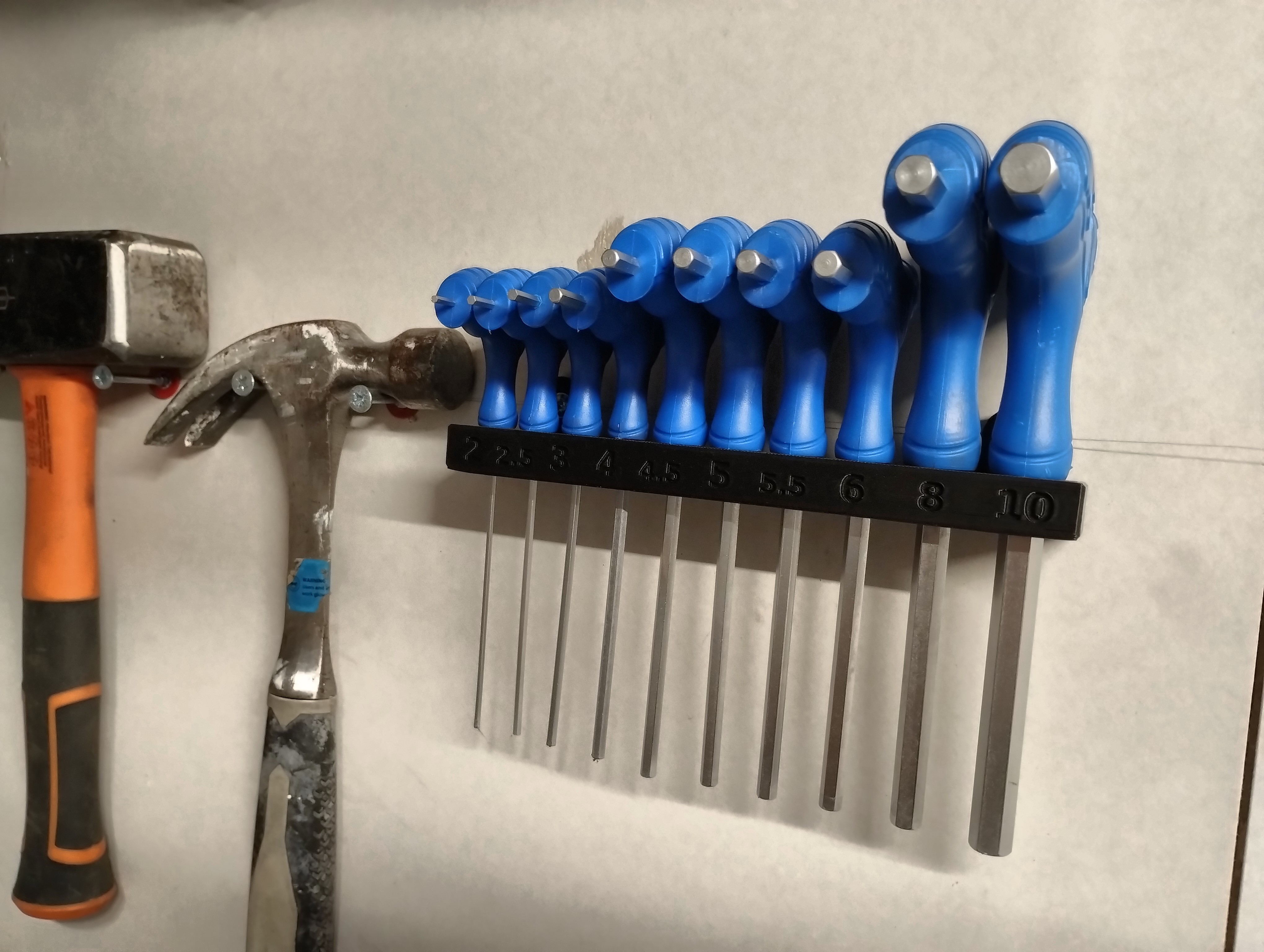 T-Handle Hex Key Holder by chrisf4lc0n | Download free STL model ...