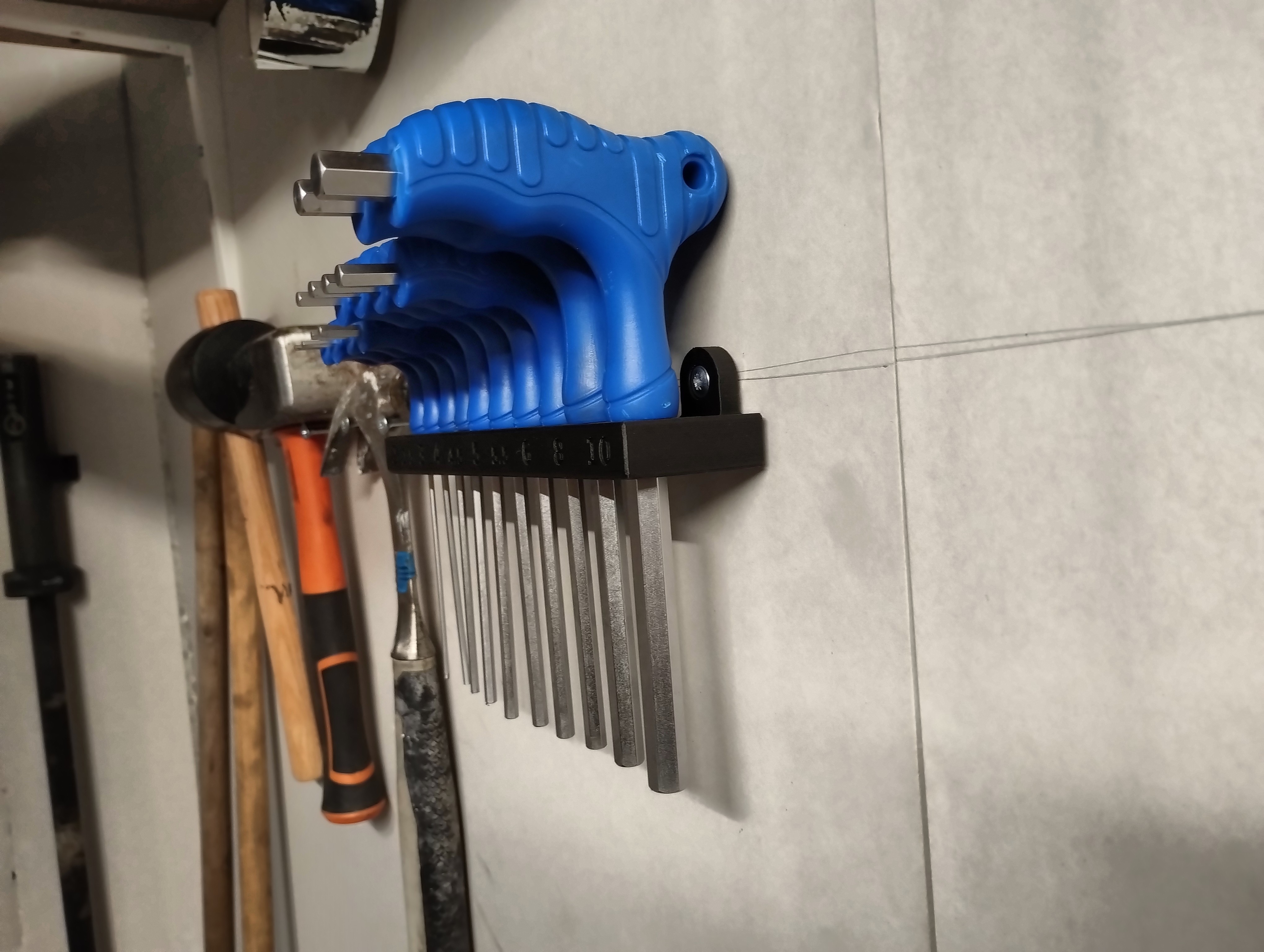 T-Handle Hex Key Holder by chrisf4lc0n | Download free STL model ...