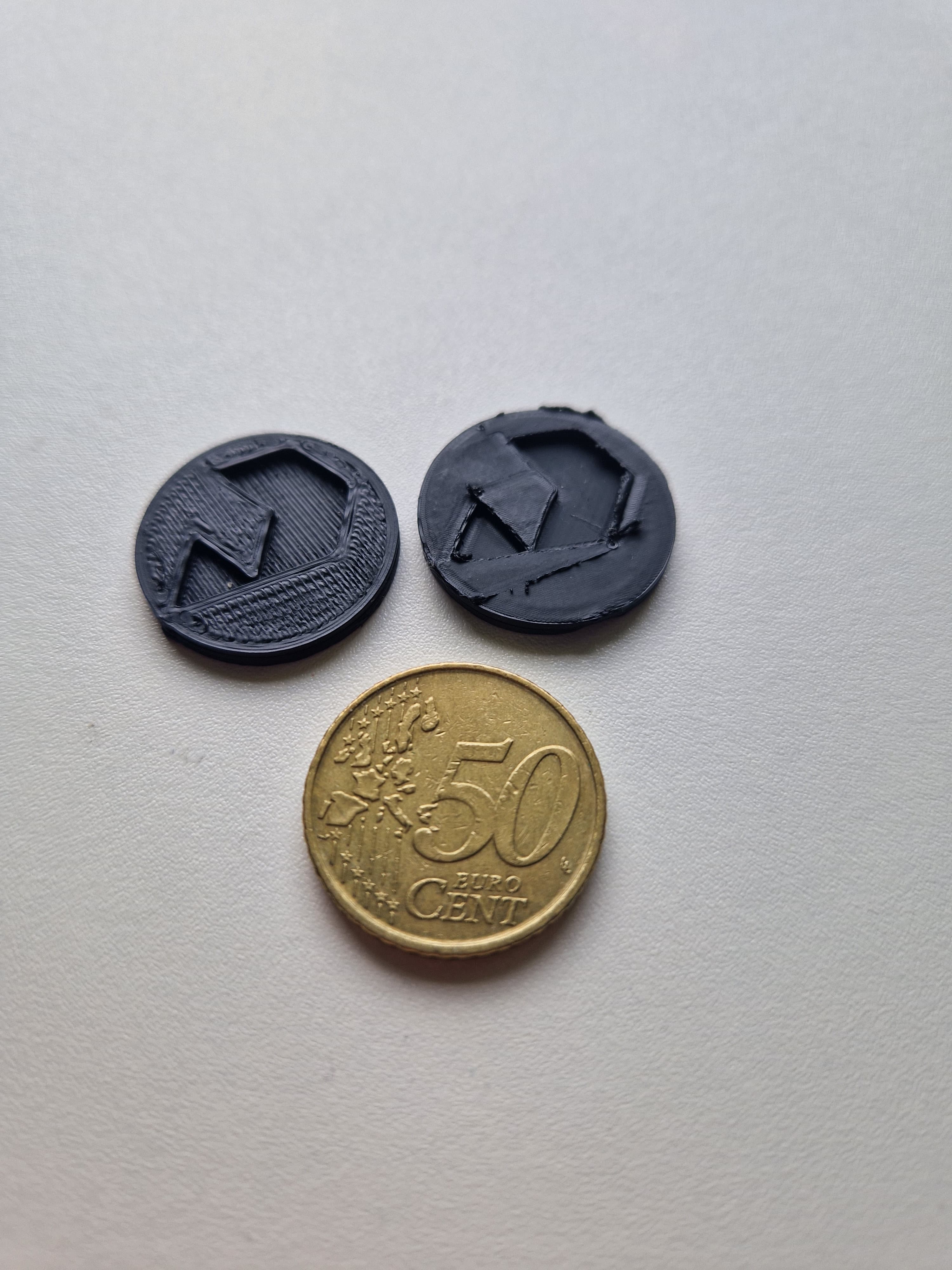 Printables Shopping Cart Coin by Brickmaster | Download free STL model ...