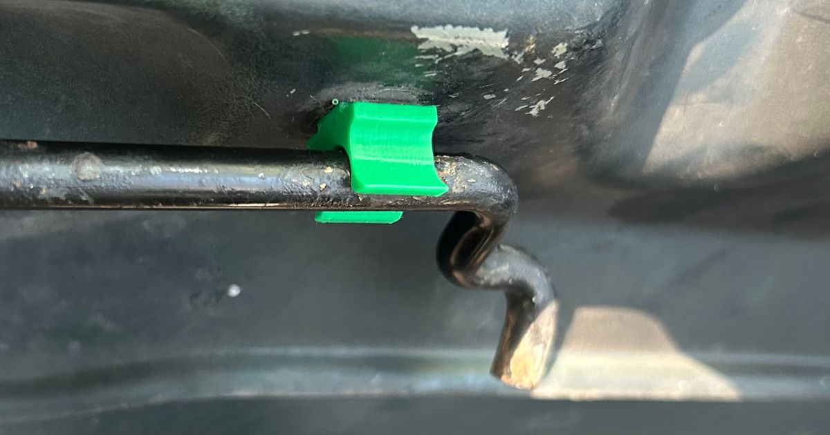 Hood Prop Rod Clip - Jeep Wrangler by Luke Jordan | Download free STL ...