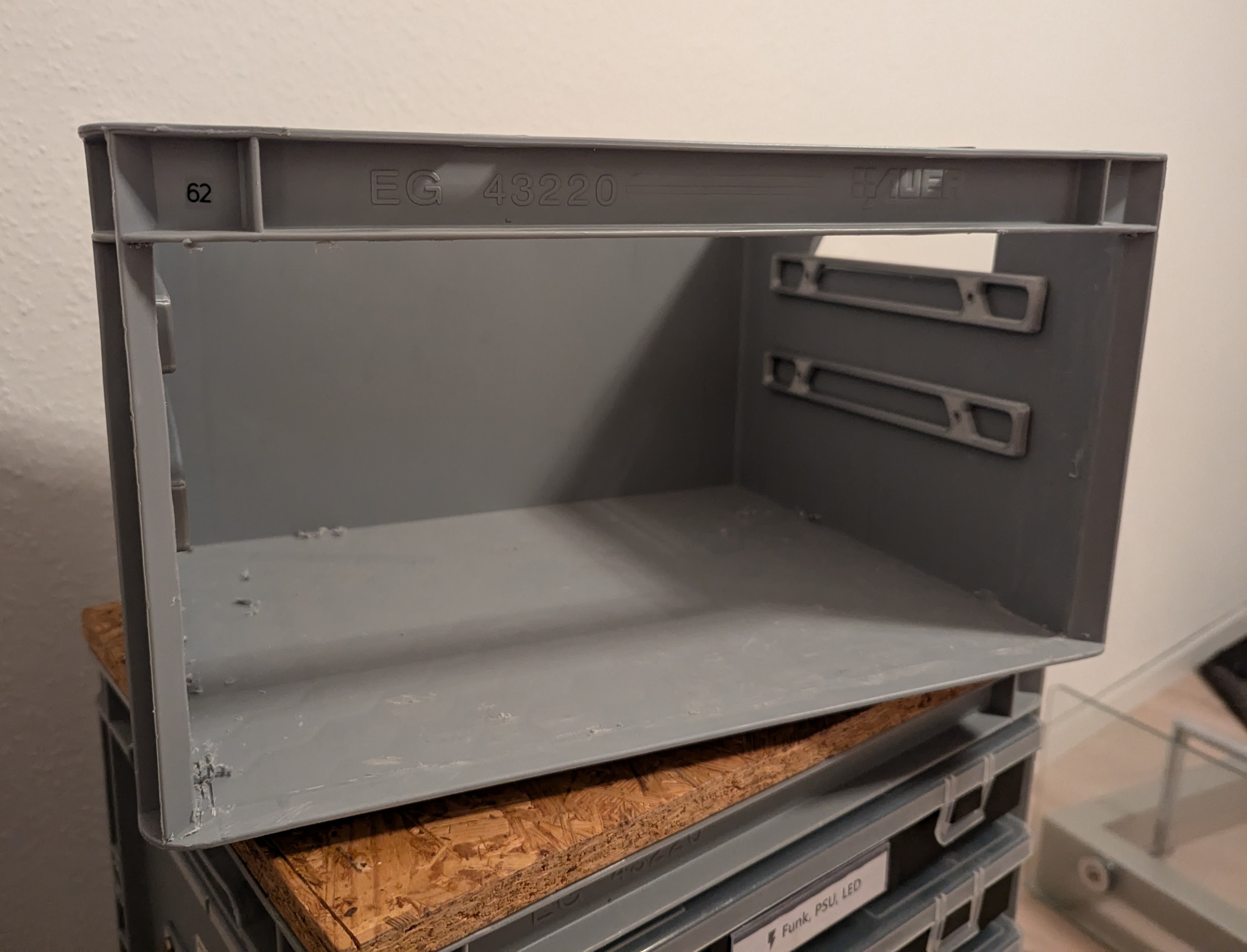 Eurobox / Allit EuroPlus Flex drawer extension kit by Org like a pro ...