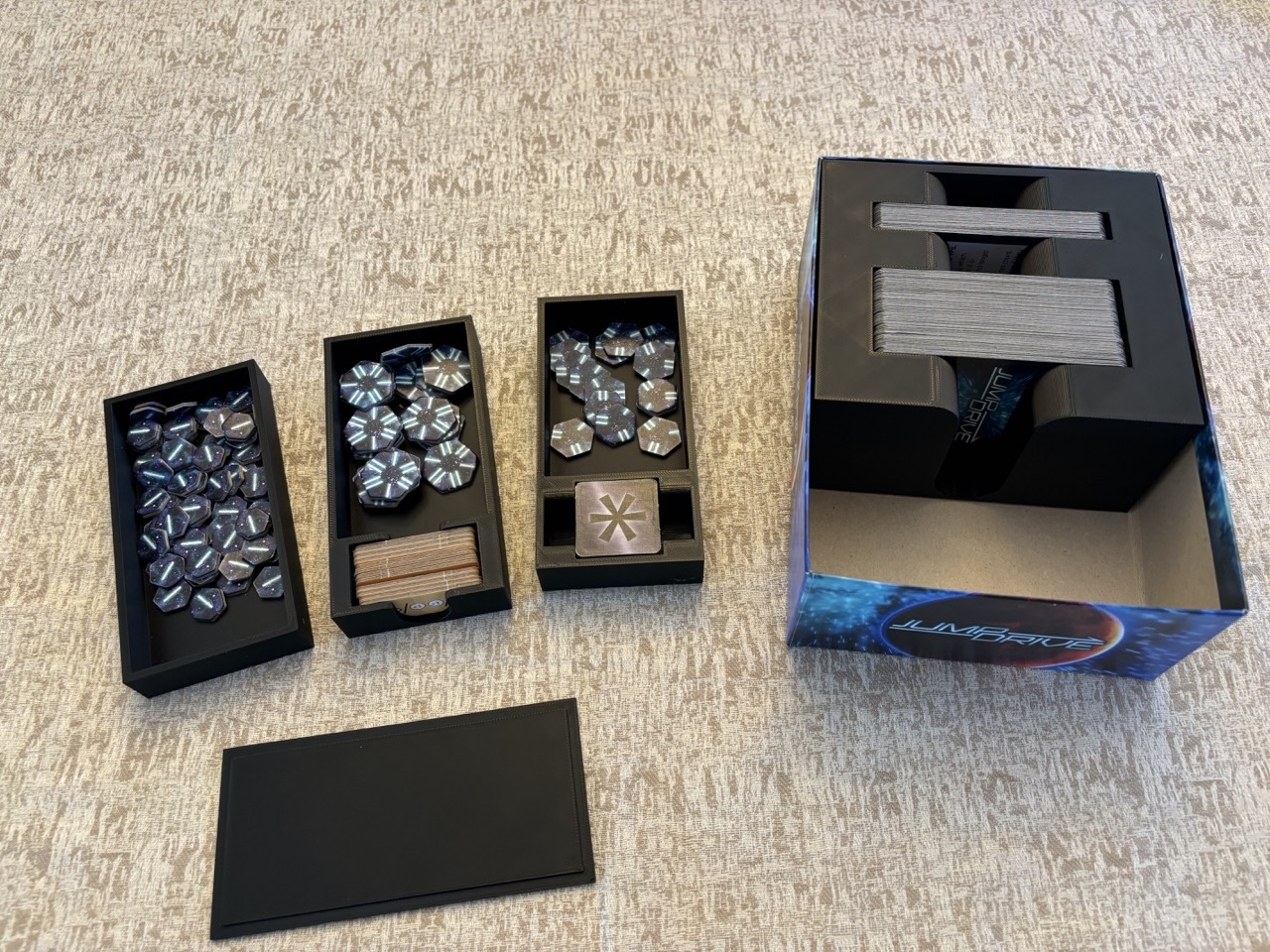 Jump Drive + expansion board game box insert. by David Veach | Download ...