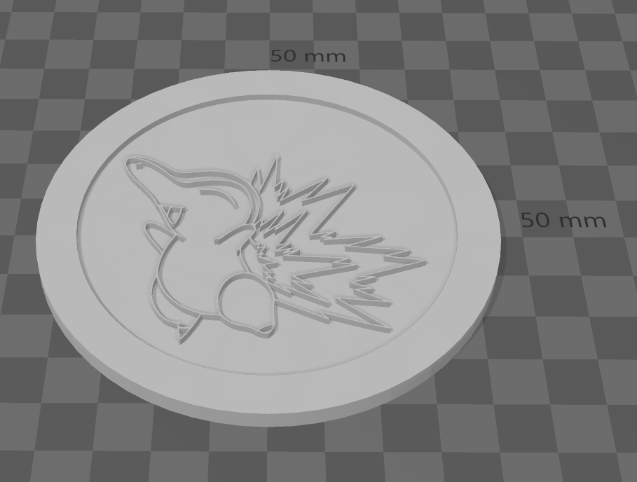 Pokemon Gen 2 Starter Coaster Set by Chloe's 3D Prints | Download free ...