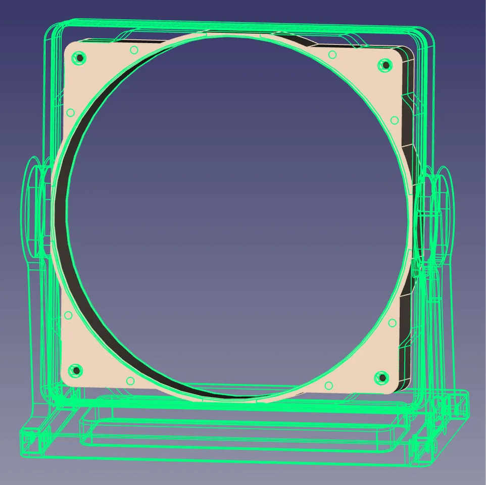 Noctua NF-A20 Desk Fan by swoosh | Download free STL model | Printables.com
