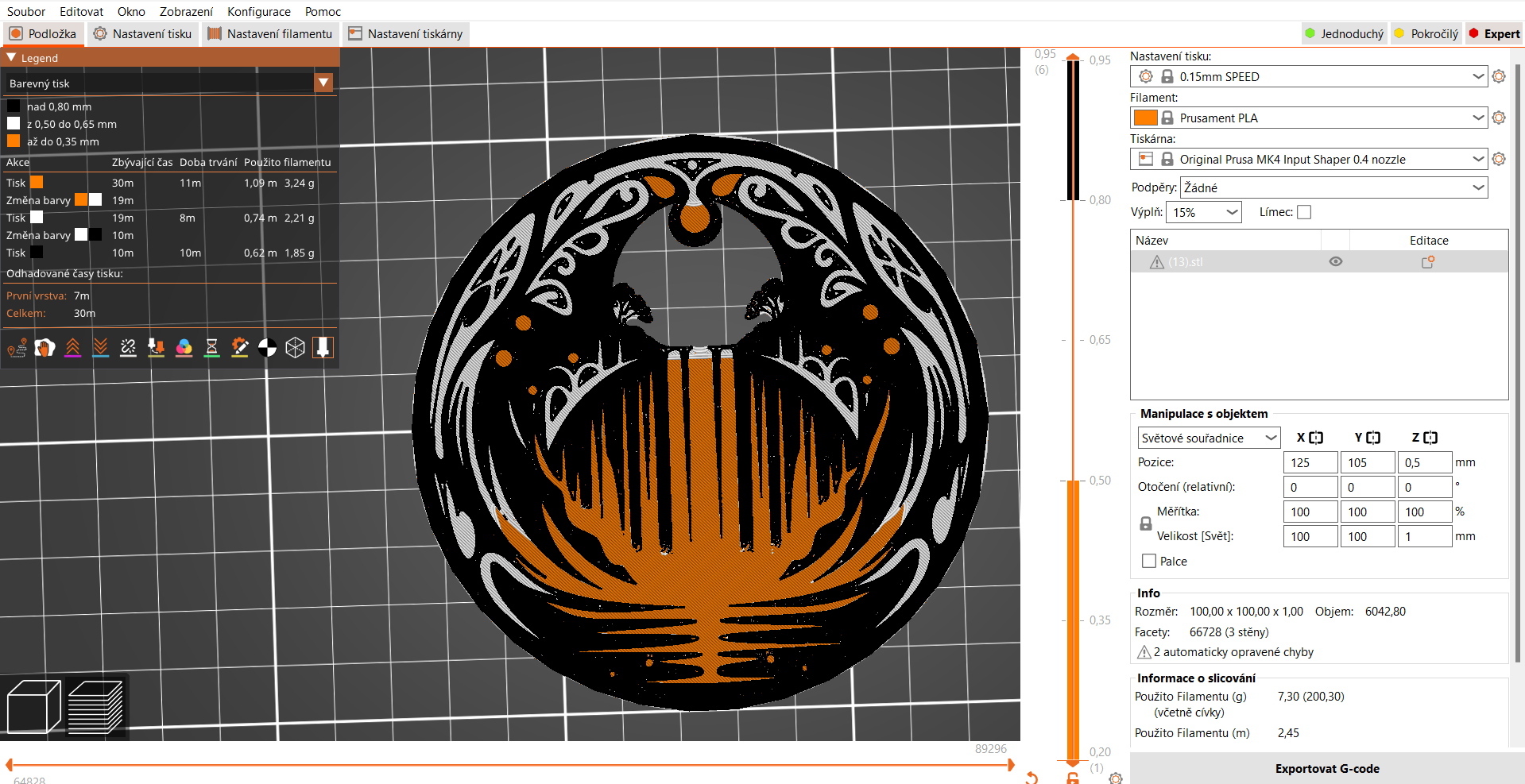 Bridge tag (three colours) by Nina Máčová | Download free STL model ...