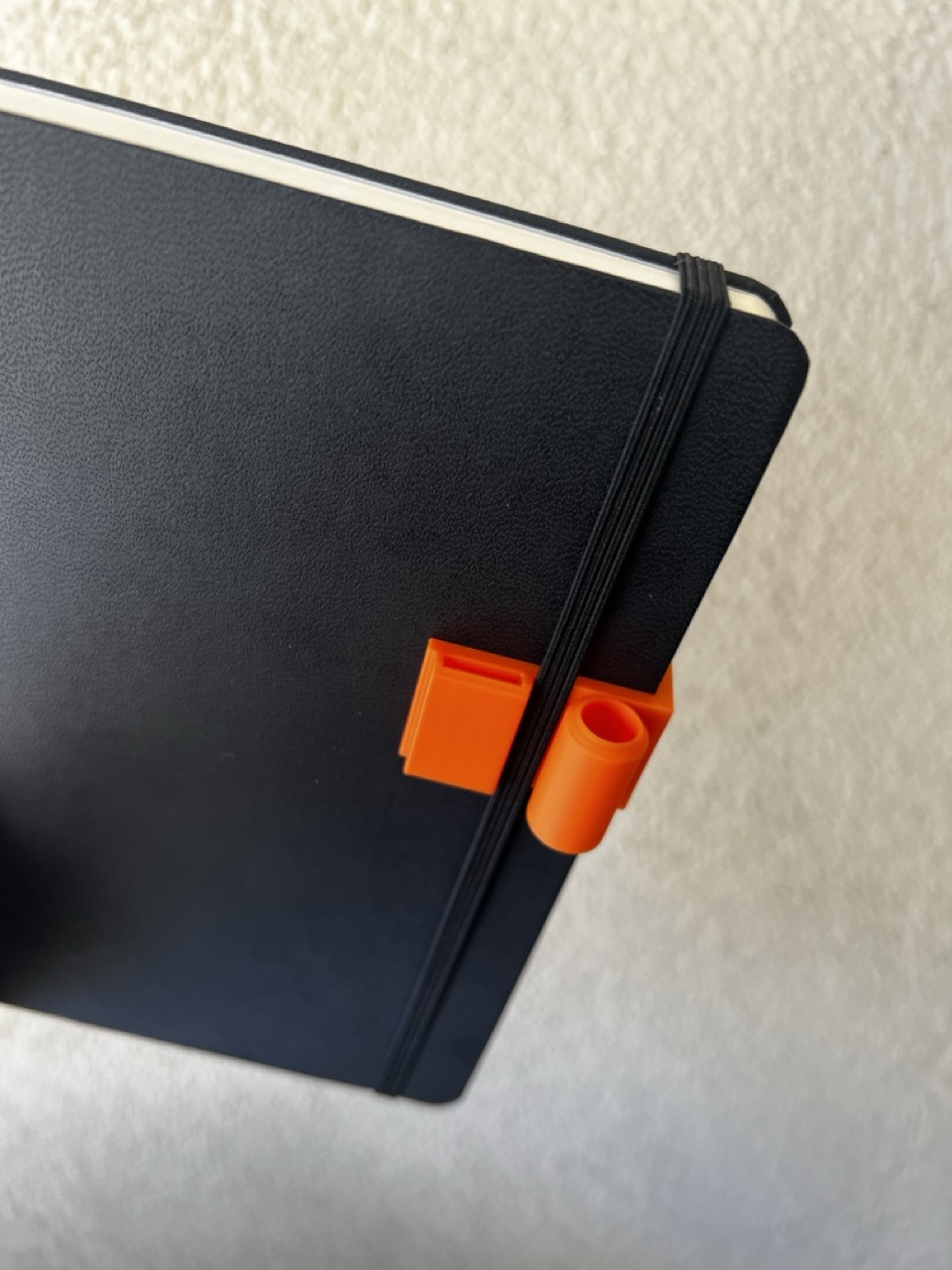 Moleskine Notebook Pen and Ruler Clip by BigBiff | Download free STL ...