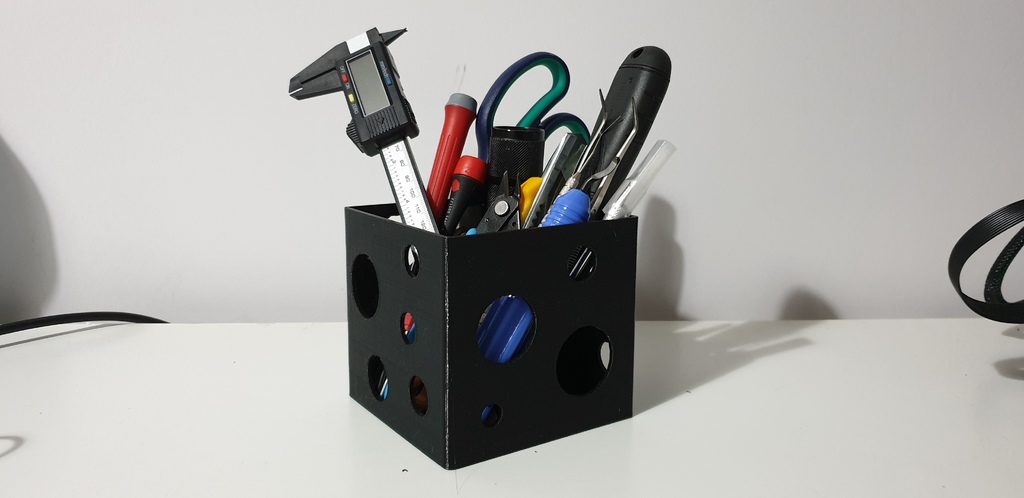 Tool box (Pencil Case) for Desktop by Oka | Download free STL model ...