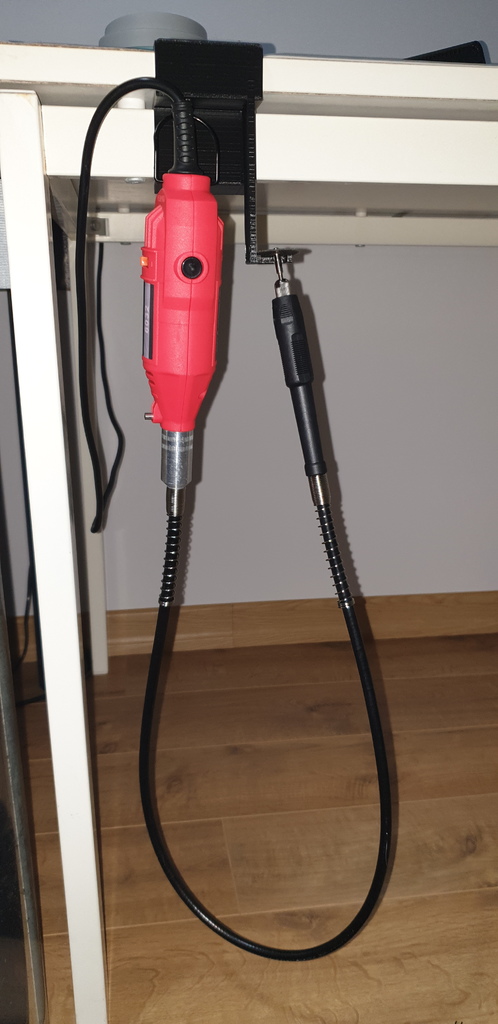 Dremel Holder for 20mm Table by Oka | Download free STL model ...