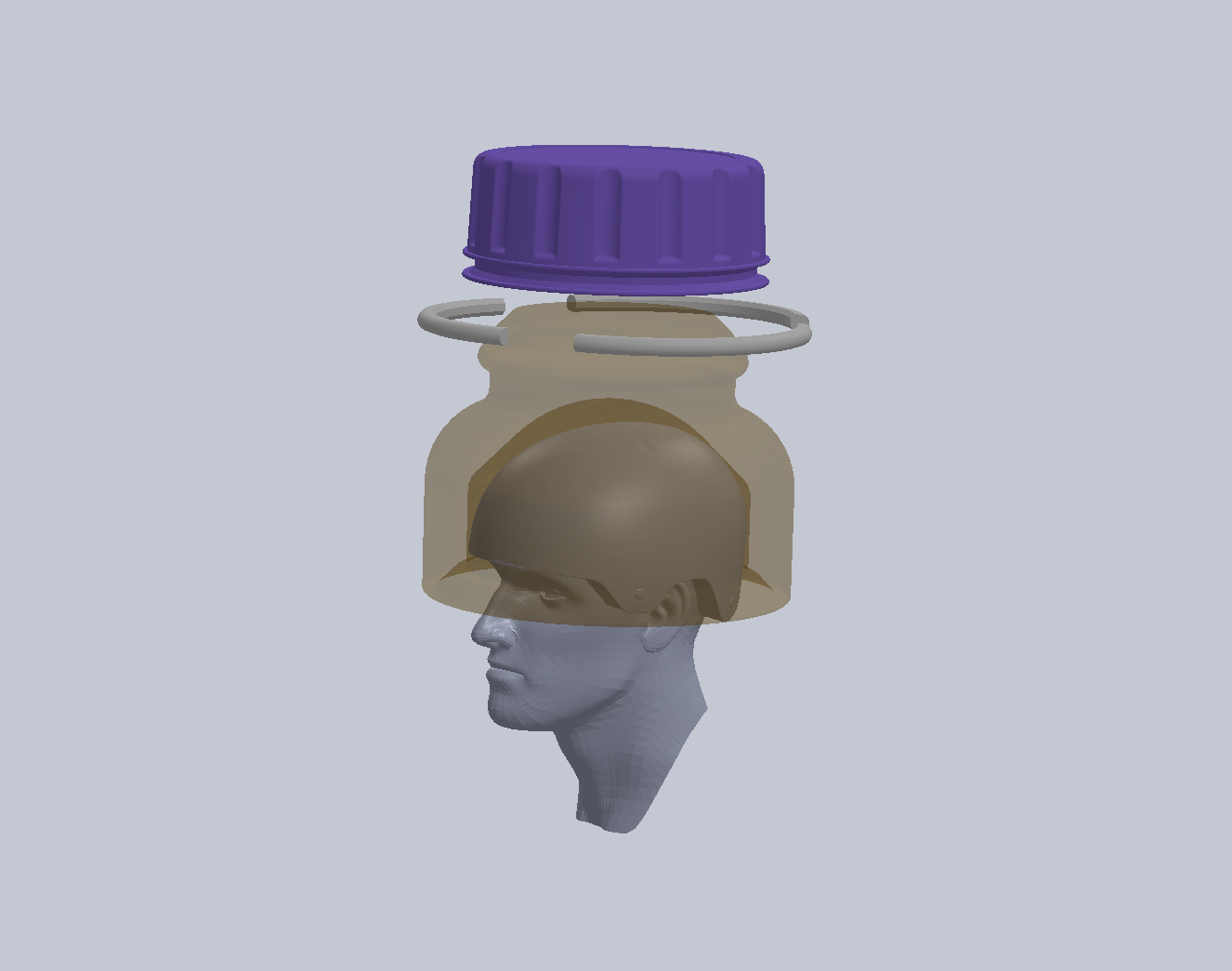 Gloop! Bottle Helmet by 3D Gloop! | Download free STL model ...