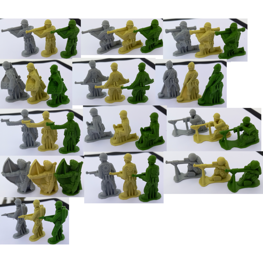 Lowpoly Armies: 5x5 Warfare! - DIY Board Game! by MathWilling ...