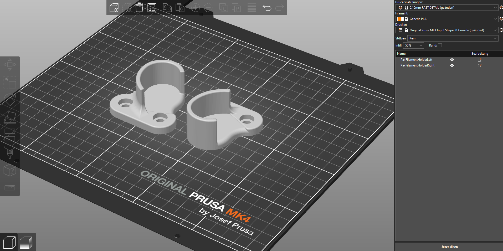 PAX rods Filament holder by Matripolyx | Download free STL model ...