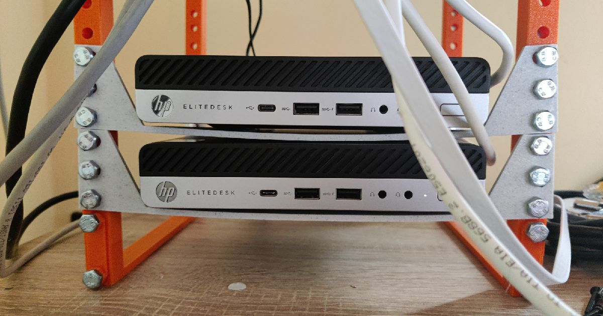 EliteDesk 800 G3 Mini (and newer) 10 Inch Rack mount Adapter von ...