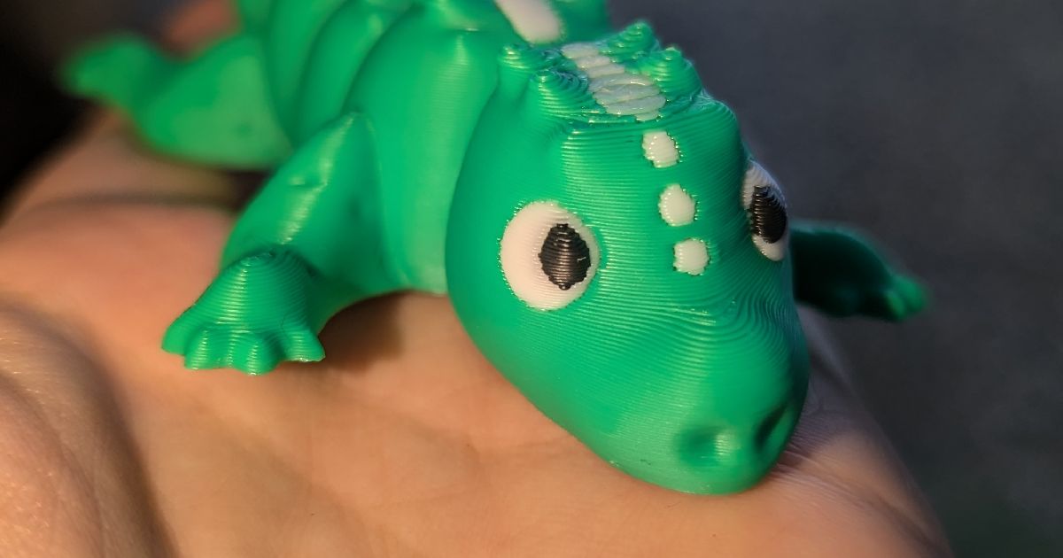 Articulated Gecko Cute by Ellie Payne | Download free STL model ...