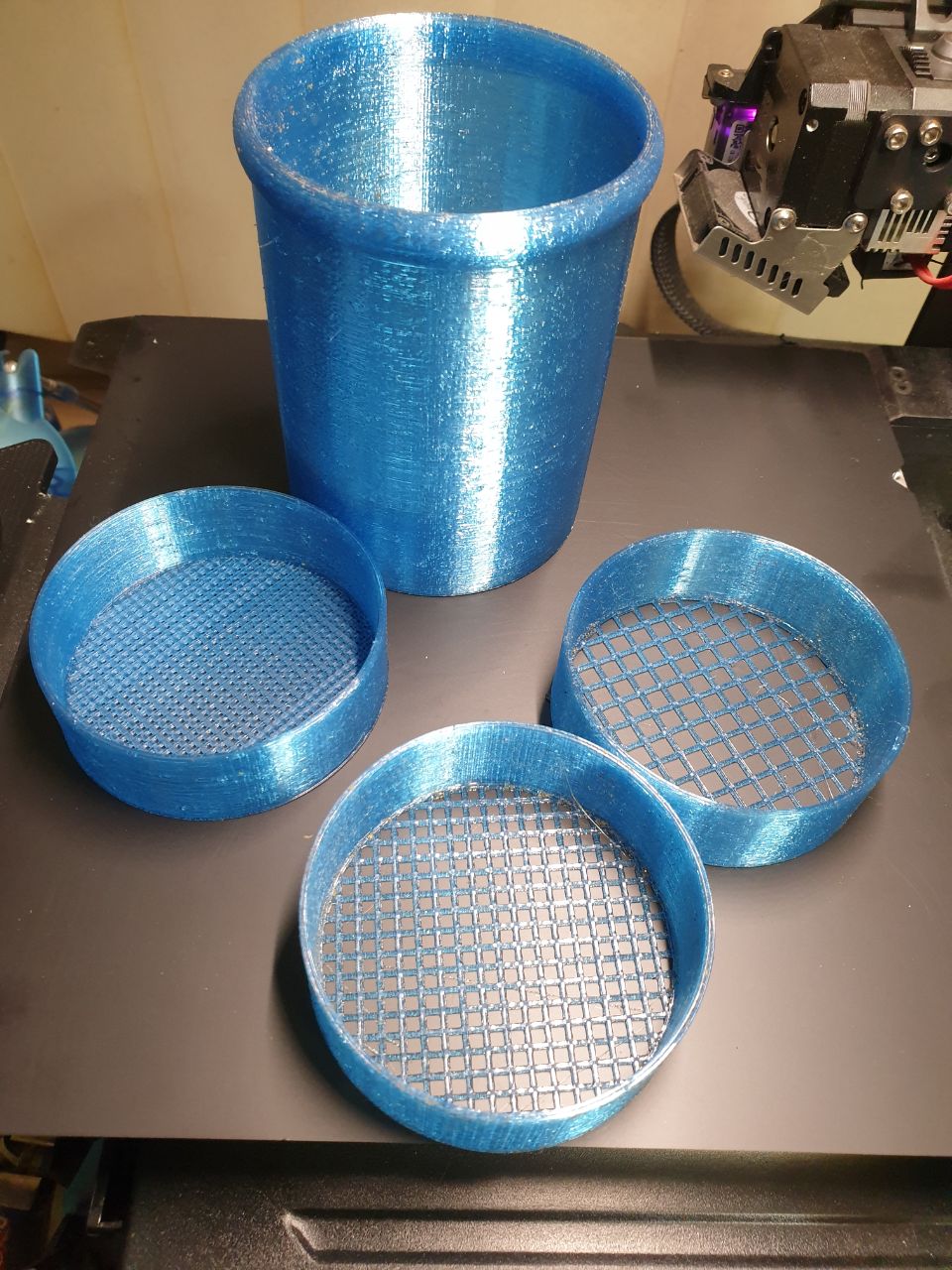Ajustable Cascade sieve by Rexodus | Download free STL model ...
