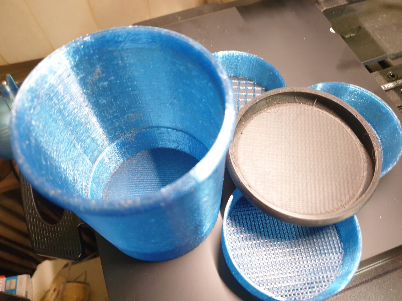 Ajustable Cascade sieve by Rexodus | Download free STL model ...