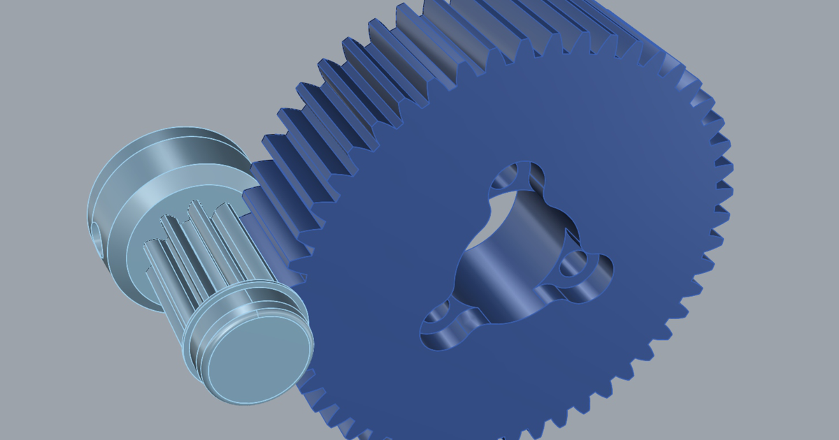 Tarmo5 Involute gears by EXOgreen | Download free STL model ...