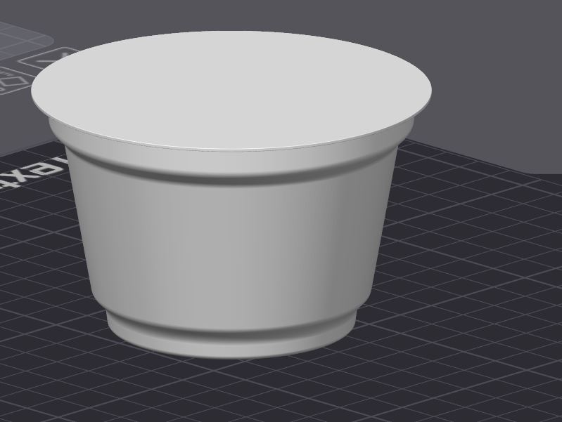 Dimensionally accurate yogurt by JD Wells | Download free STL model ...