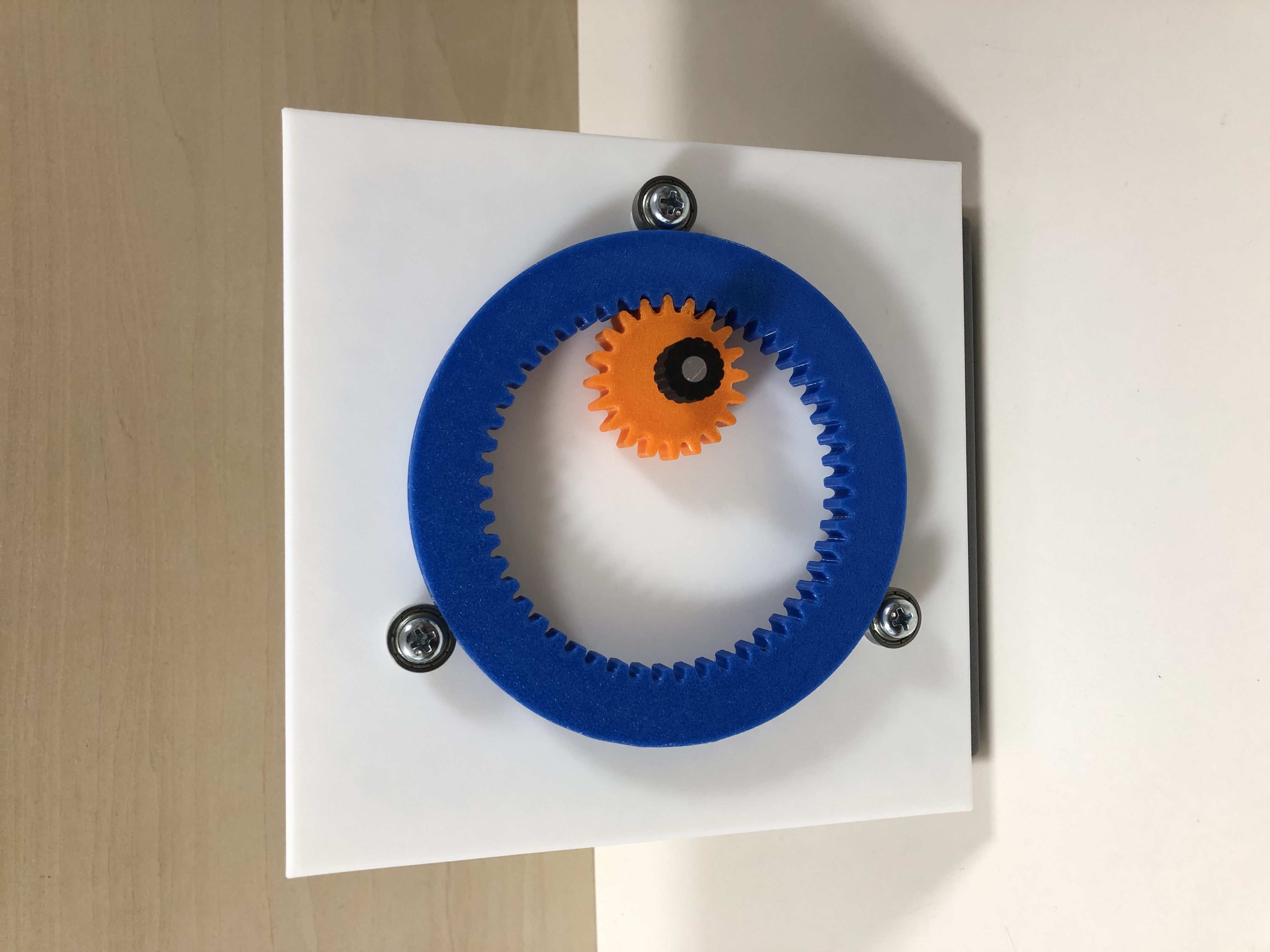 Internal Gear and Pinion Display by igwood | Download free STL model ...
