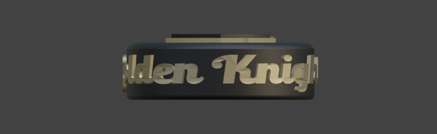 Las Vegas Golden Knights Hockey Puck by Bob | Download free STL model ...