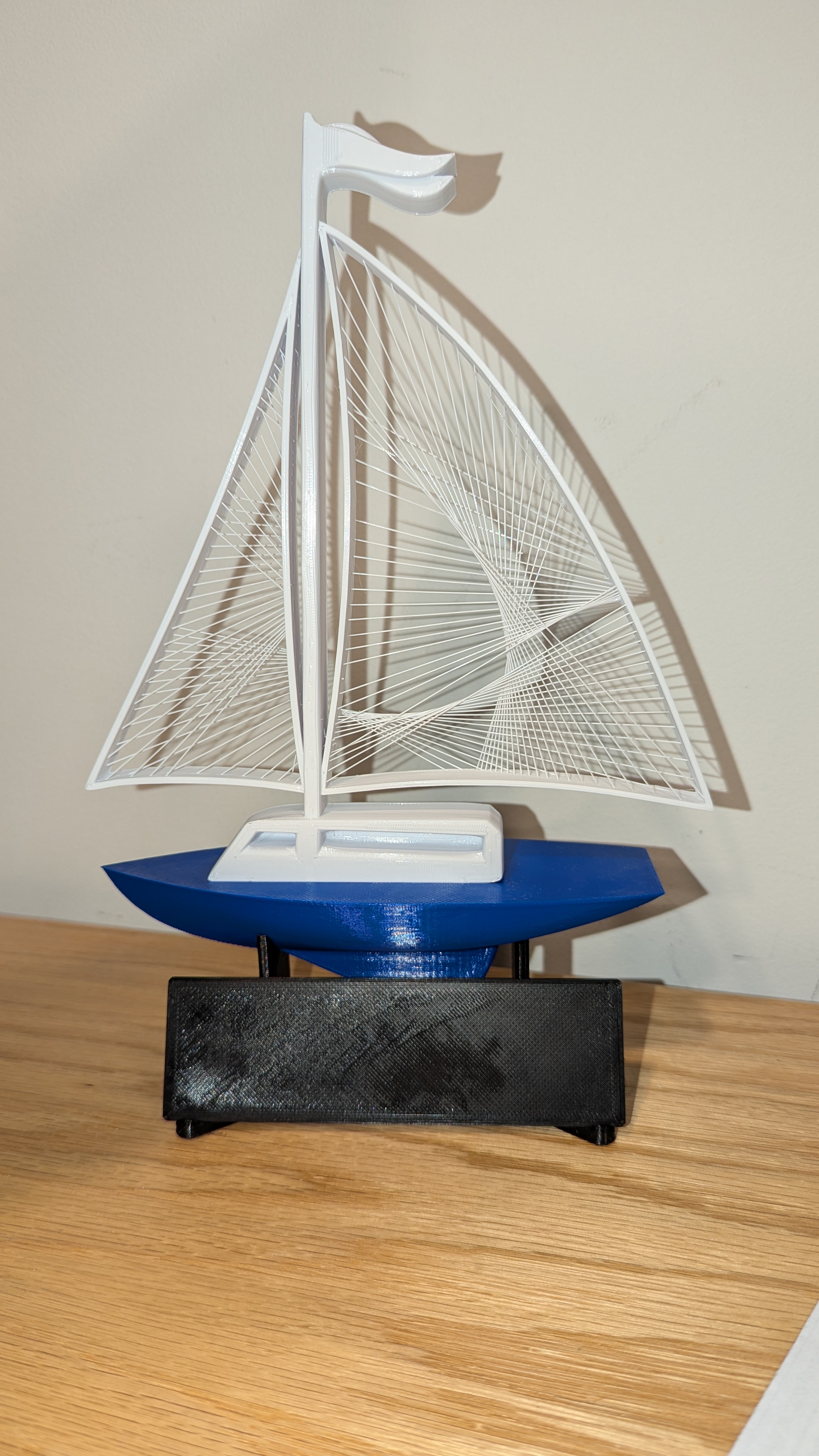 Sailboat Display Stand by nuggetron22 | Download free STL model ...