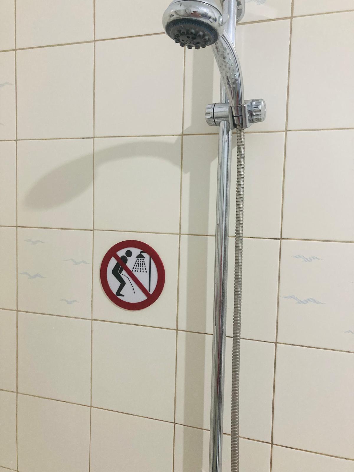 Prohibition Sign for Shower by arthur.gritzky | Download free STL model ...