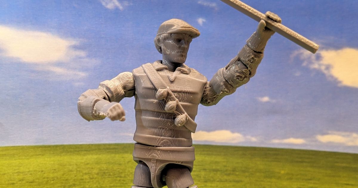 FigBash Figure of the Week 2 - Shank by FigBash | Download free STL ...