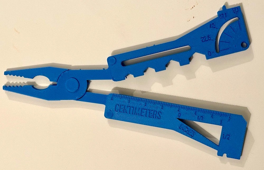 Print In Place Credit Card Pliers And Measurement Tools by Hayden P ...